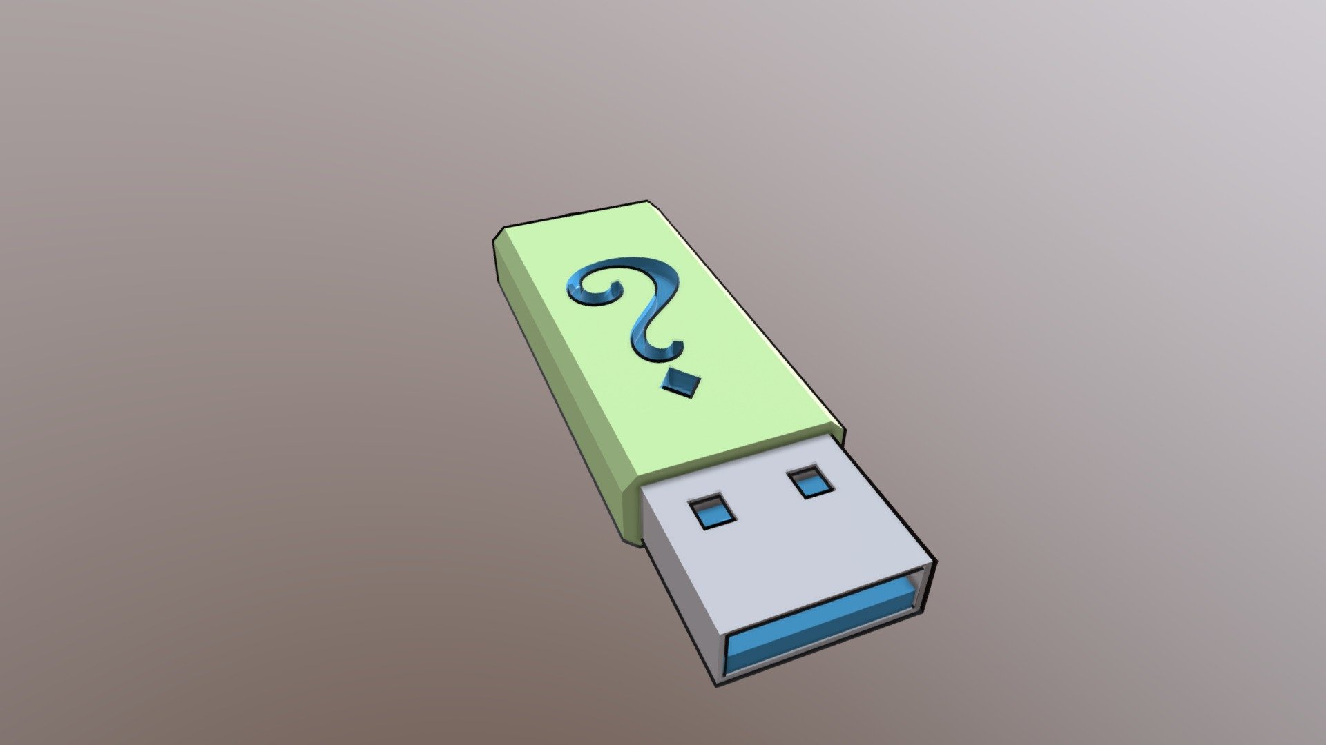 Memory Stick - 3D model by ak225474 [4689b13] - Sketchfab