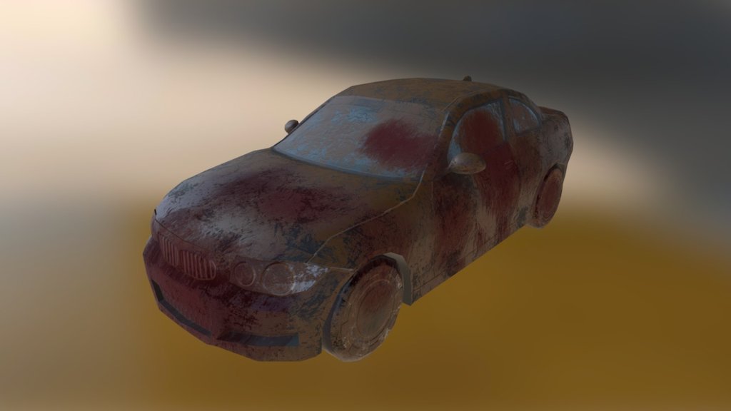 Vehicle_Wrecked - 3D model by Ttran2323 [468b0e2] - Sketchfab