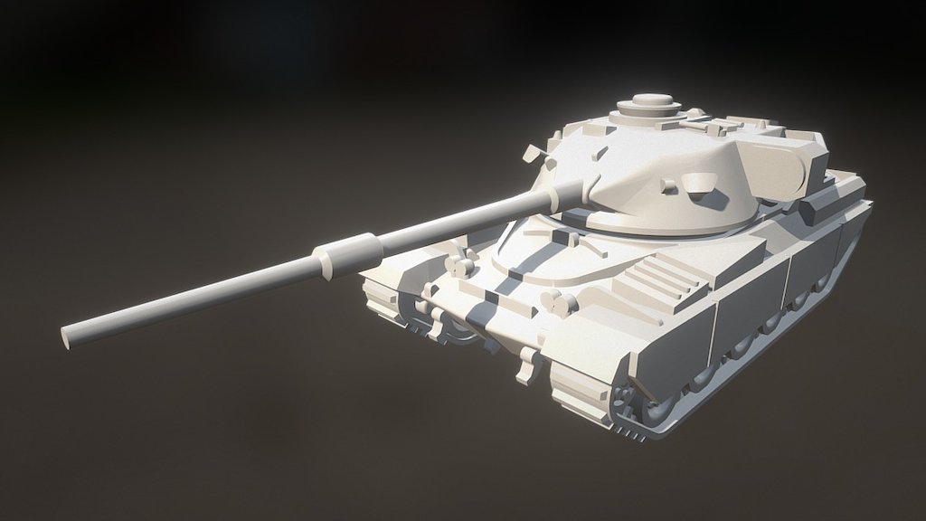 Chieftain Mk3 - 3D model by 3HUIT [468be50] - Sketchfab