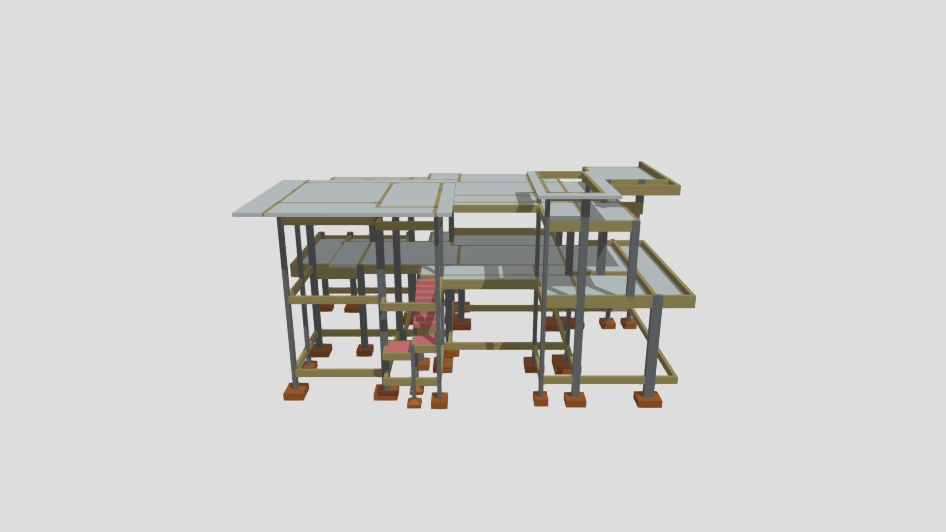 Projeto Estrutural Felipe e Izabela - 3D model by alqmaflegler [468c436 ...