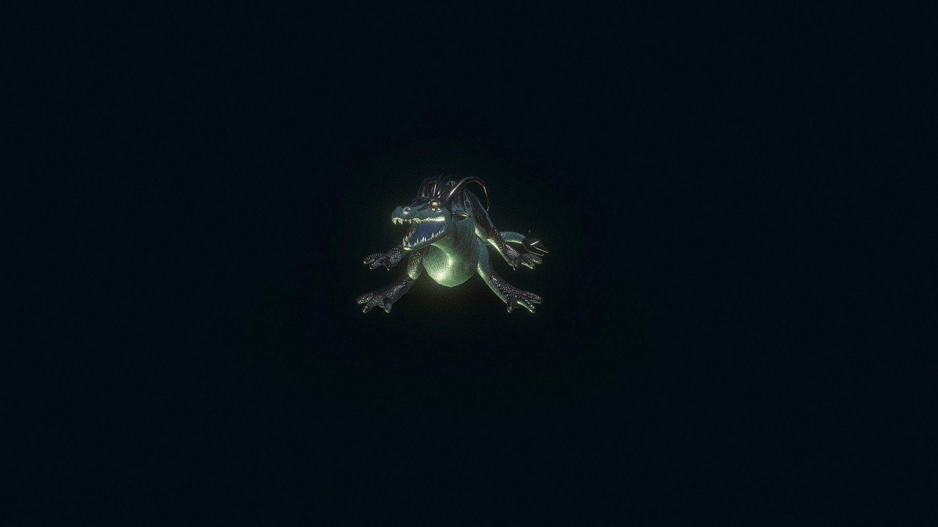 Creature #4 - 3D model by A.kk [468ce29] - Sketchfab