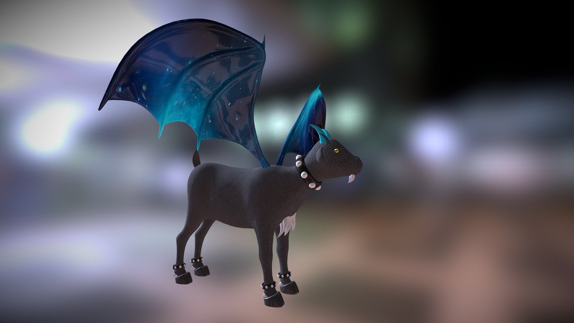Demon Goat - 3D model by Julia (@faithdamge) [468d4d8] - Sketchfab