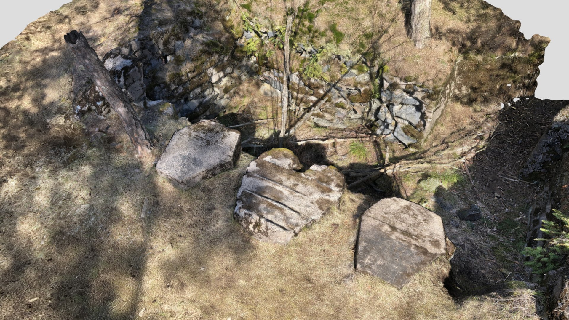 WW1 firing position, Mäkkylä, Espoo, Finland - Download Free 3D model ...