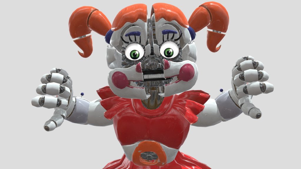 FNAF SL - A 3D model collection by Xoffly - Sketchfab