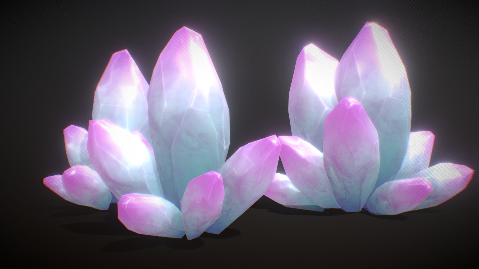 Crystals - 3D model by Julieta Gonzalez (@JulGonzalez) [468f973 ...