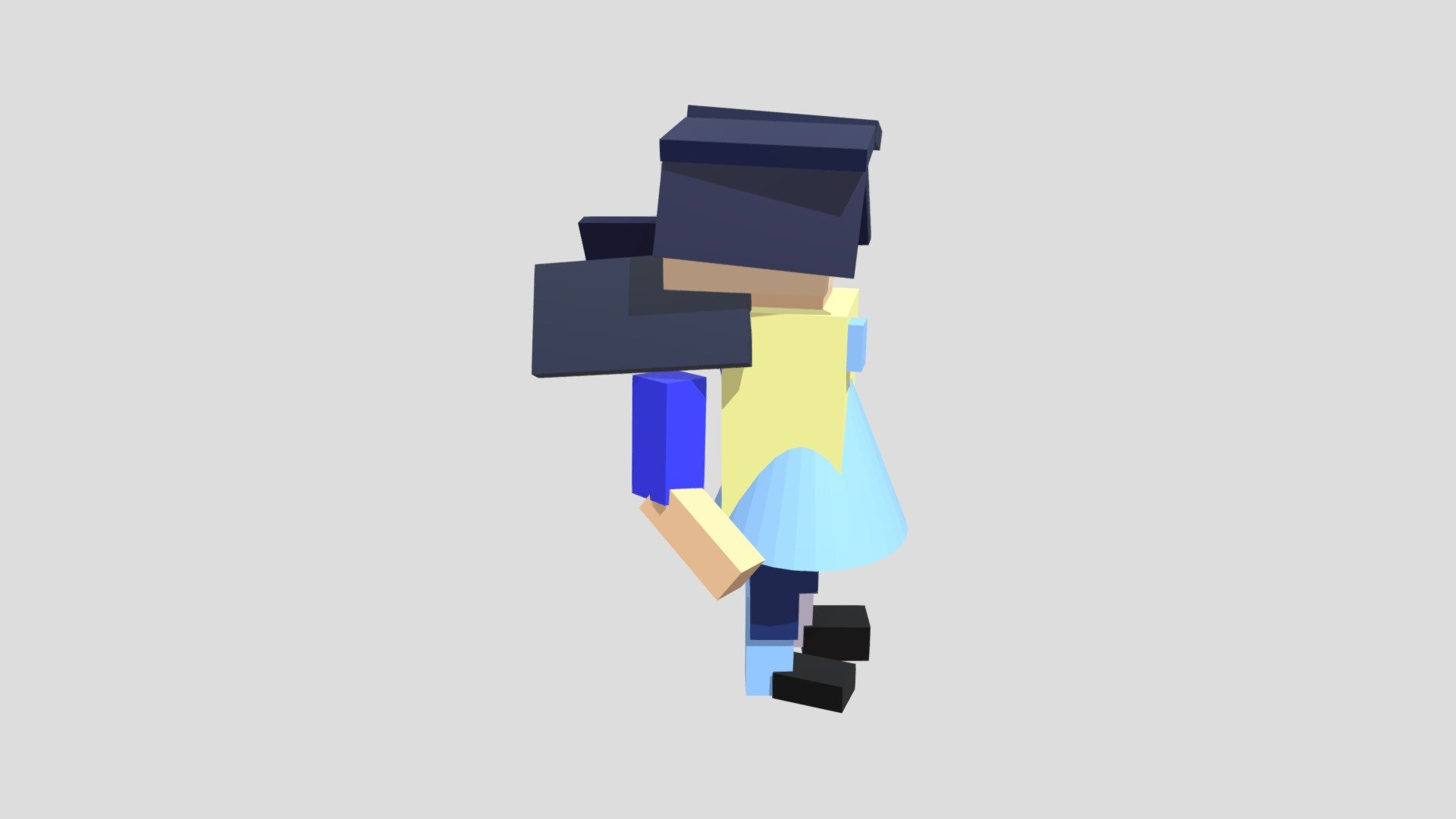 People blend 2_0 - 3D model by XiangYiTan [469055d] - Sketchfab