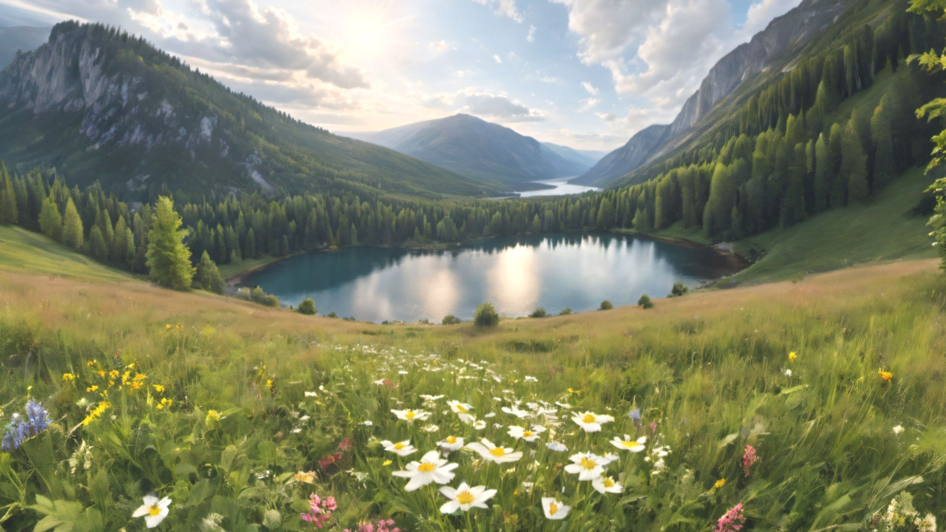 HDRI Meadow Landscape Panorama G - Buy Royalty Free 3D model by Ionut81 ...