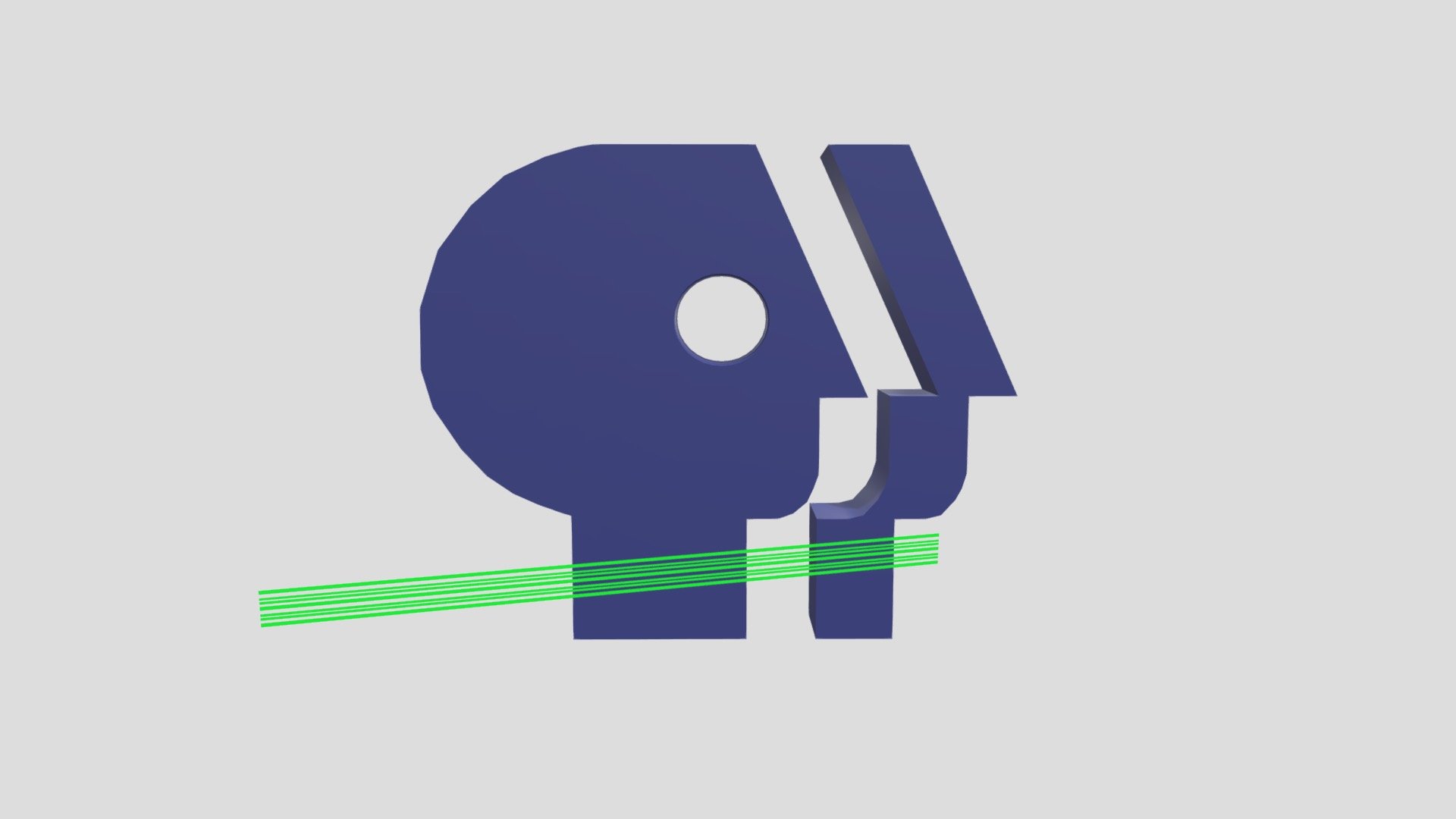 PBS logo 1989 remake v2 - 3D model by Jessica Sanchez (@Jessica.Sanchez ...