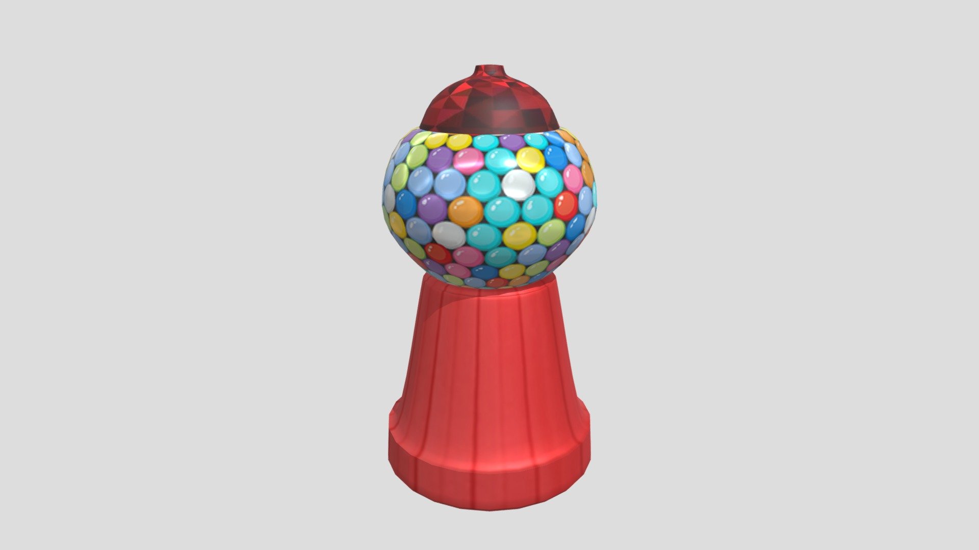 Gumball Textured - 3D model by raquelgonzales [4692767] - Sketchfab