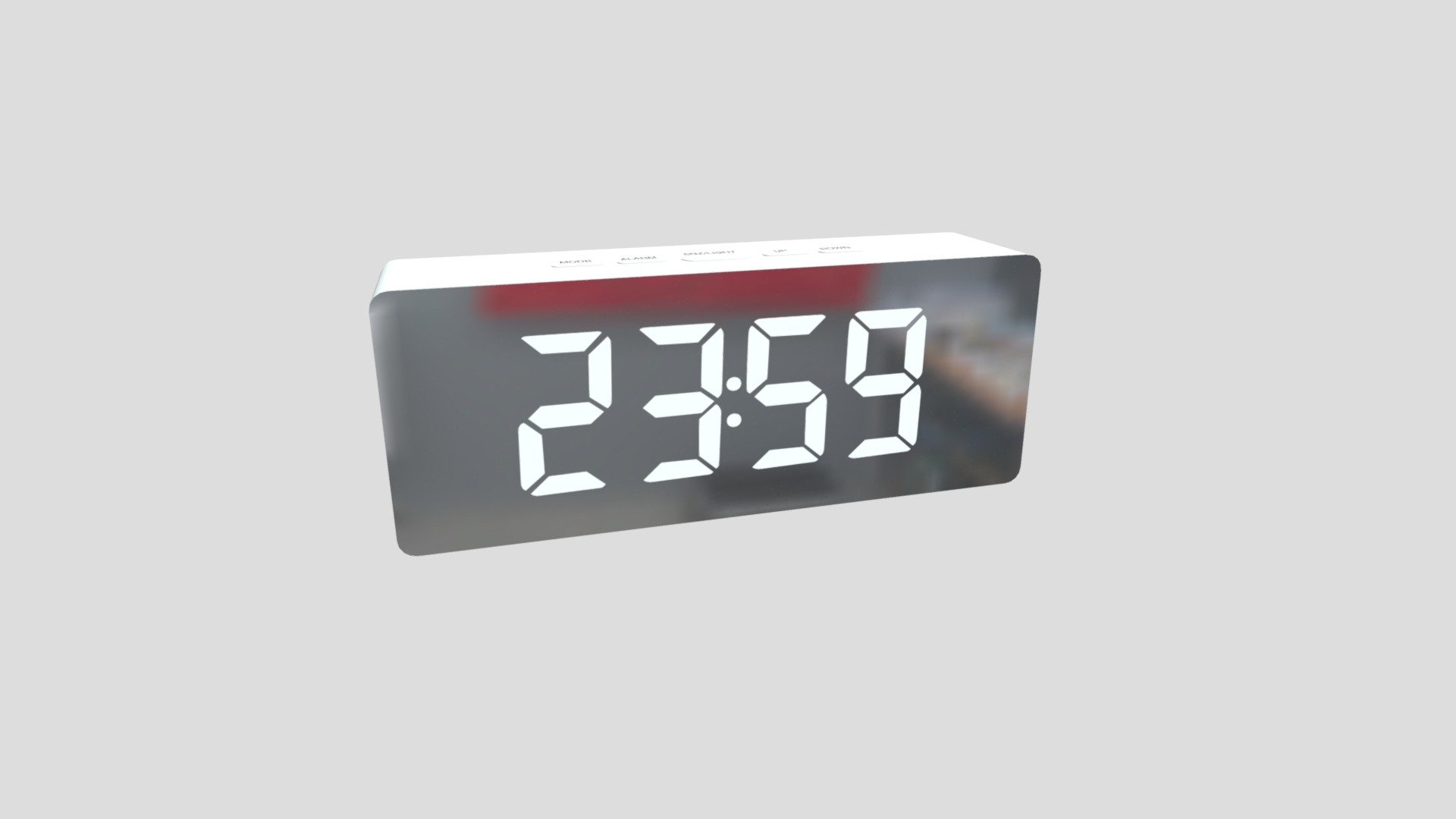 Digital Clock - 3D model by machanurupraveen [46927cd] - Sketchfab