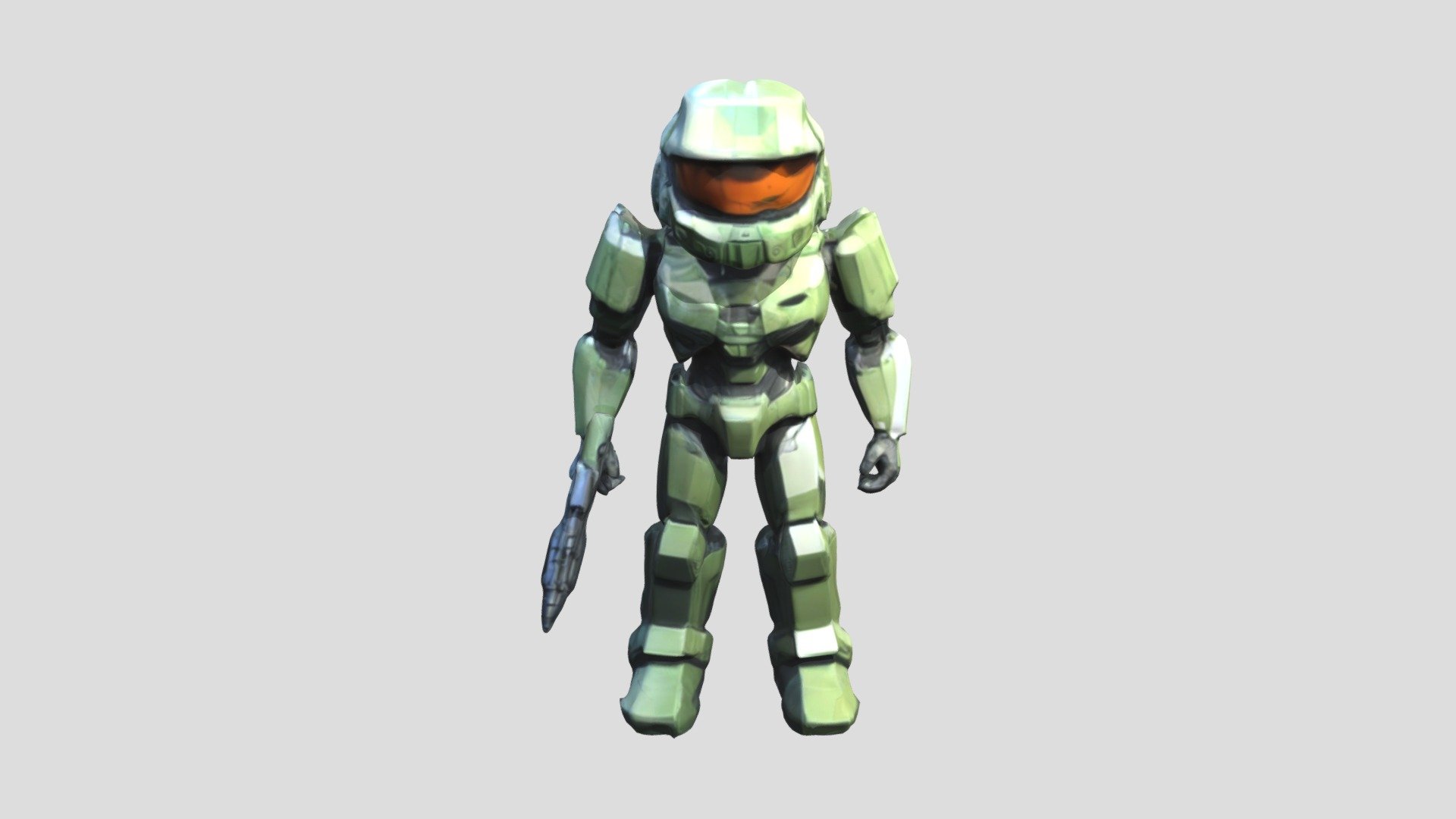 Lego Master Chief - 3D model by Pokoredkij (@redkijp) [46930c2] - Sketchfab