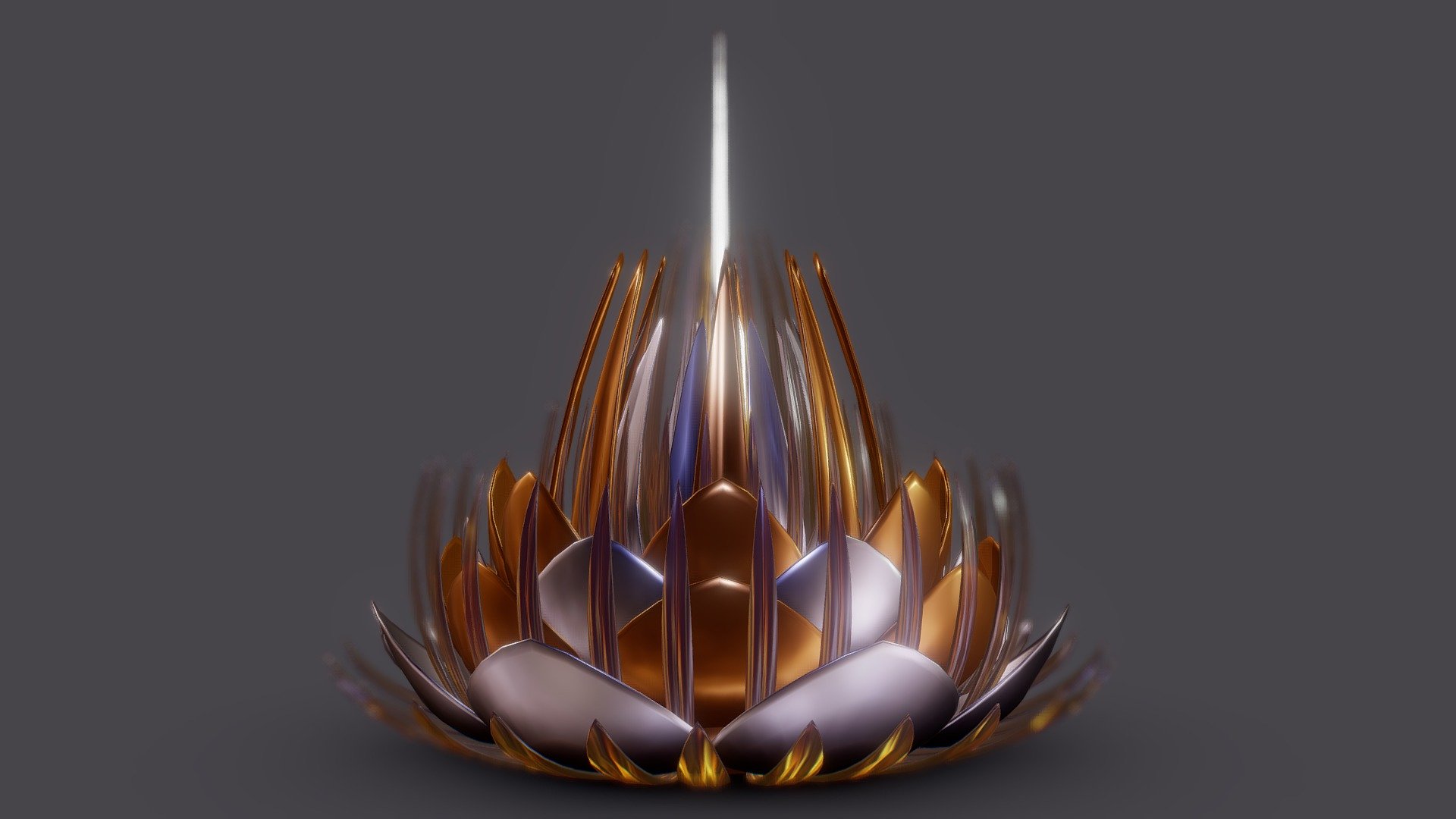 Sci-Fi Flower Art - Buy Royalty Free 3D model by 3Dee (@mellydeeis ...