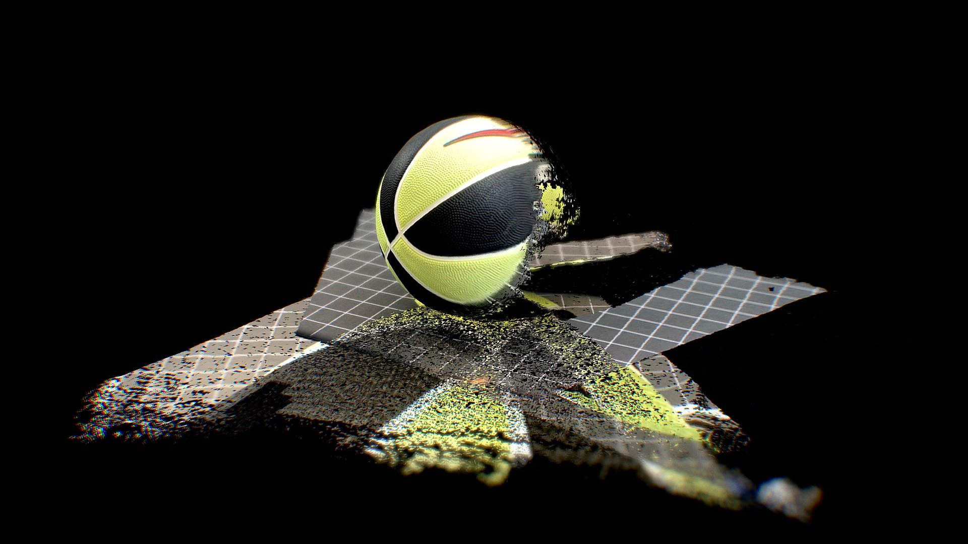Sphere / Ball object (geometry) (depth-scan) - 3D model by Florian ...