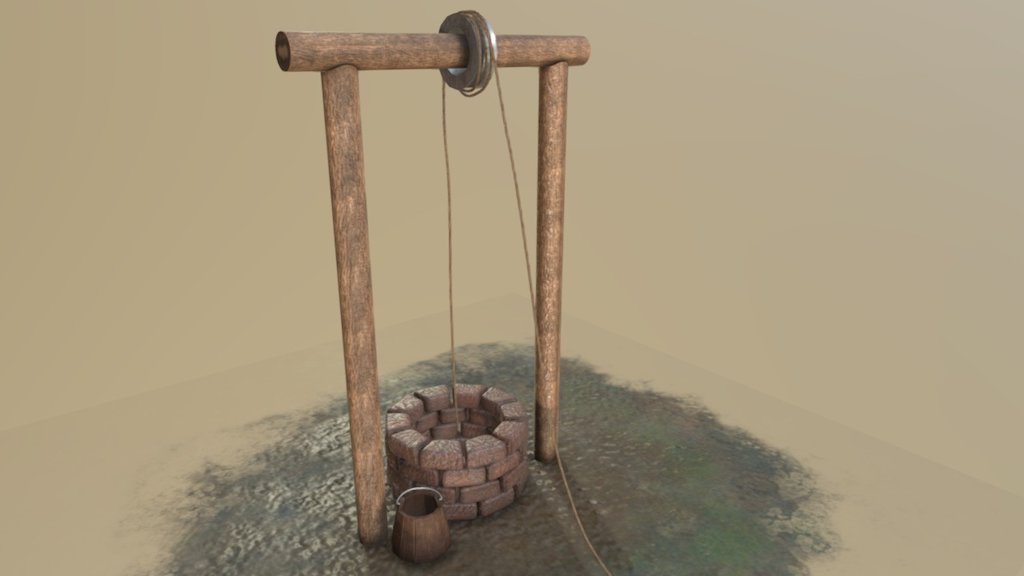 Viking Wishing Well - 3D model by mitchelson [46965f6] - Sketchfab