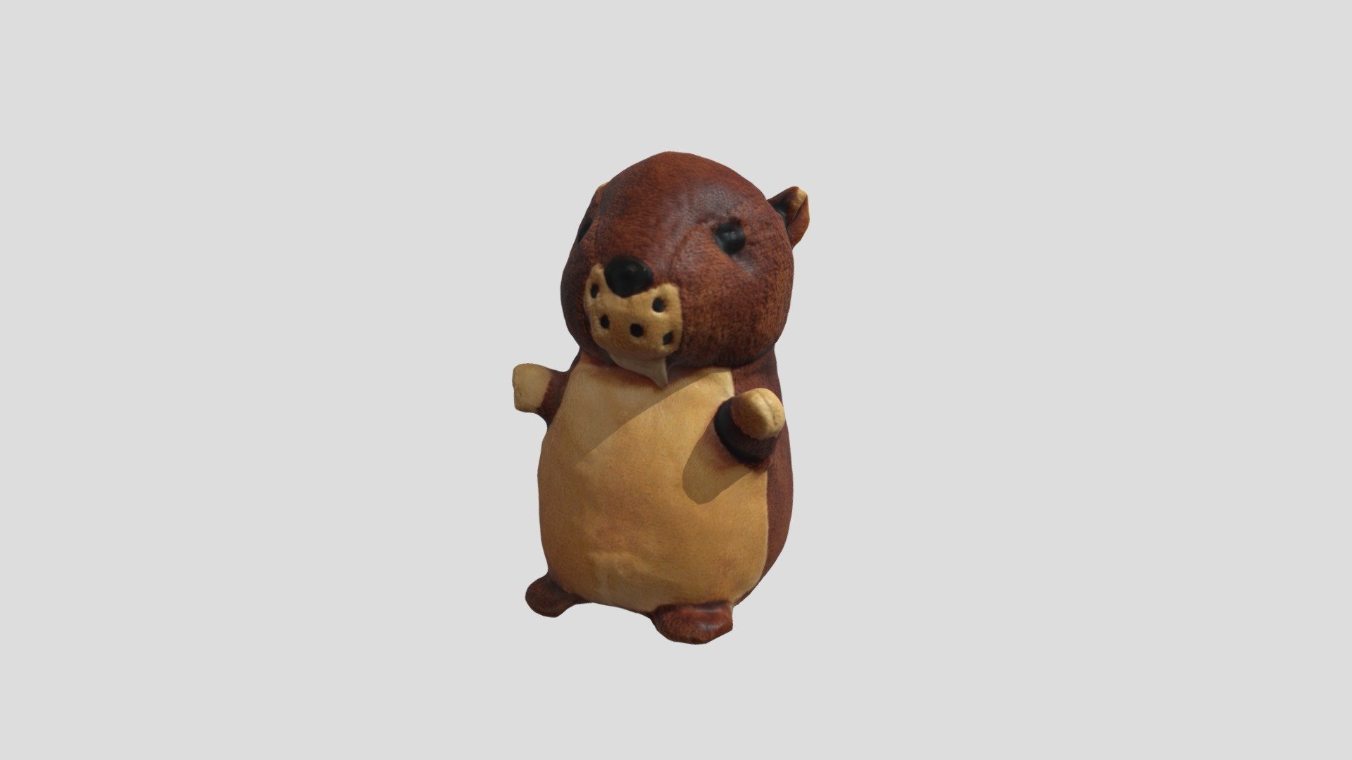 teddy bever - Download Free 3D model by a_monkey_boy [4697d43] - Sketchfab