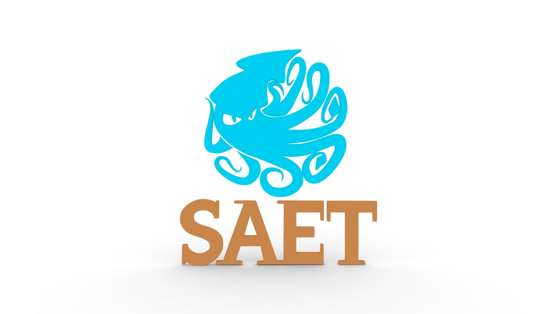 Logo SAET 2019 - 3D model by santiagoaet [4698dce] - Sketchfab