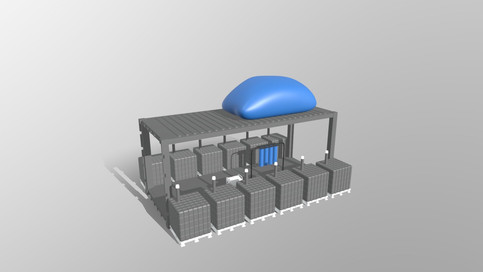 Biodigestor - Download Free 3D model by dancastro [469911f] - Sketchfab