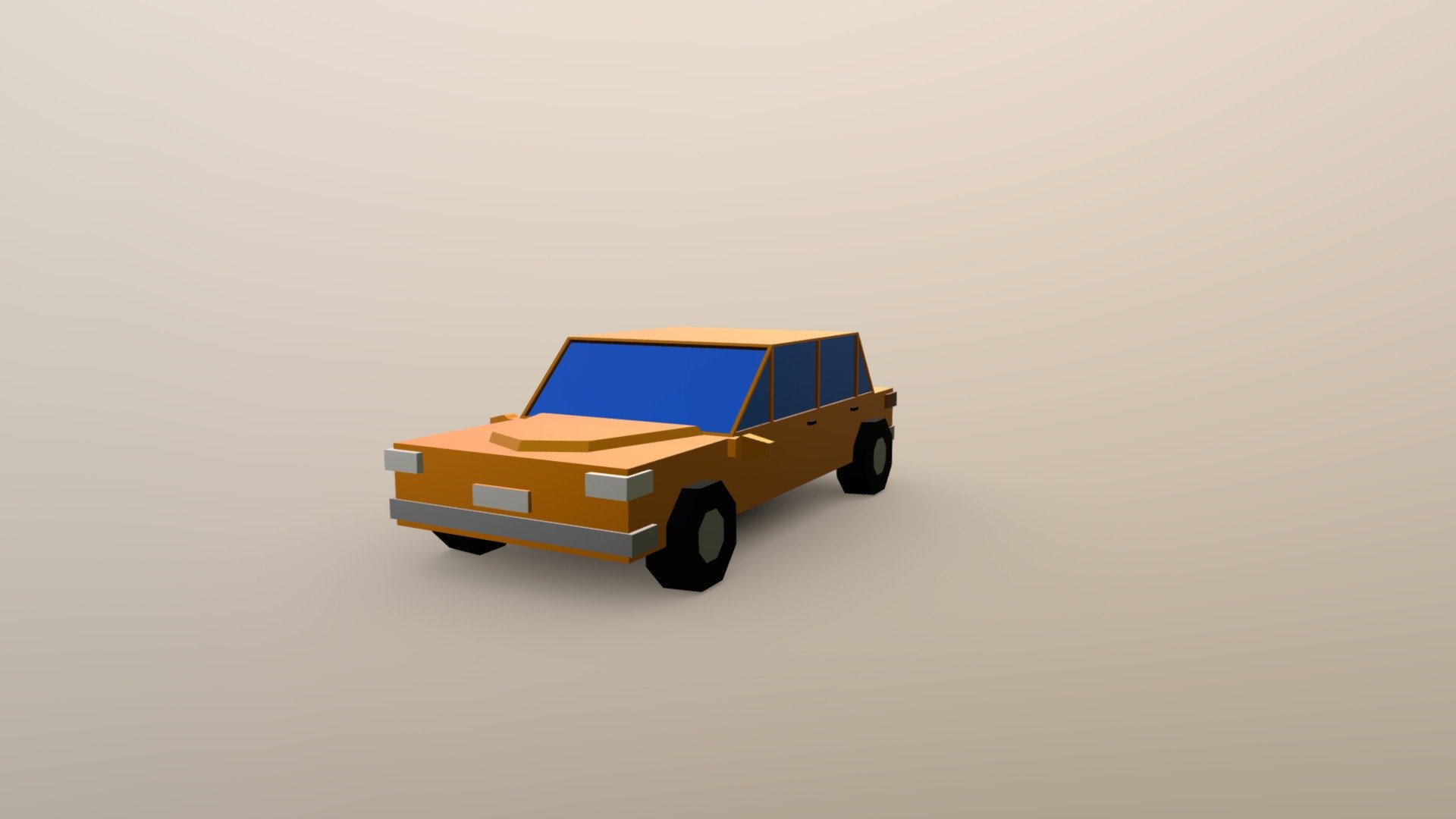 Low Poly Car - 3D model by Niclas Westergaard (@niclaswestergaard19 ...