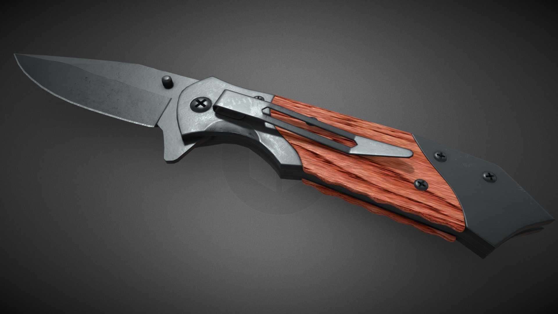 Pocket Knife - 3D model by Pablo-Projects (@stockmg) [469b863] - Sketchfab