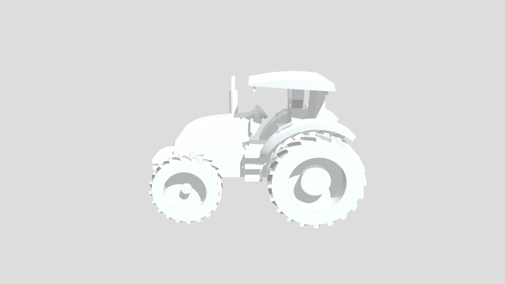 Tractor - Download Free 3D model by juangromero [469fa5a] - Sketchfab