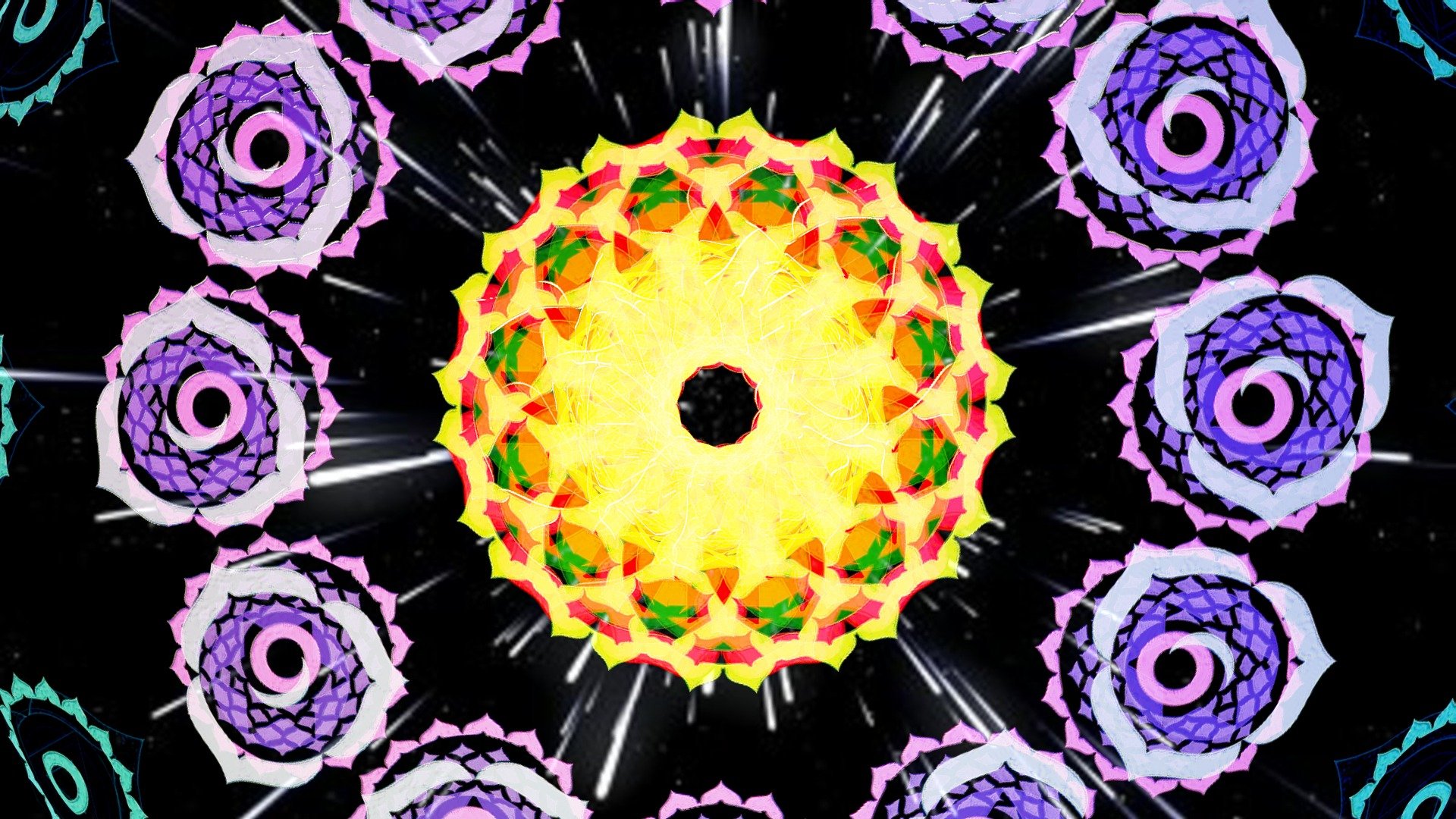 432 Hz Mandala - Chakra Meditation - Download Free 3D model by ...