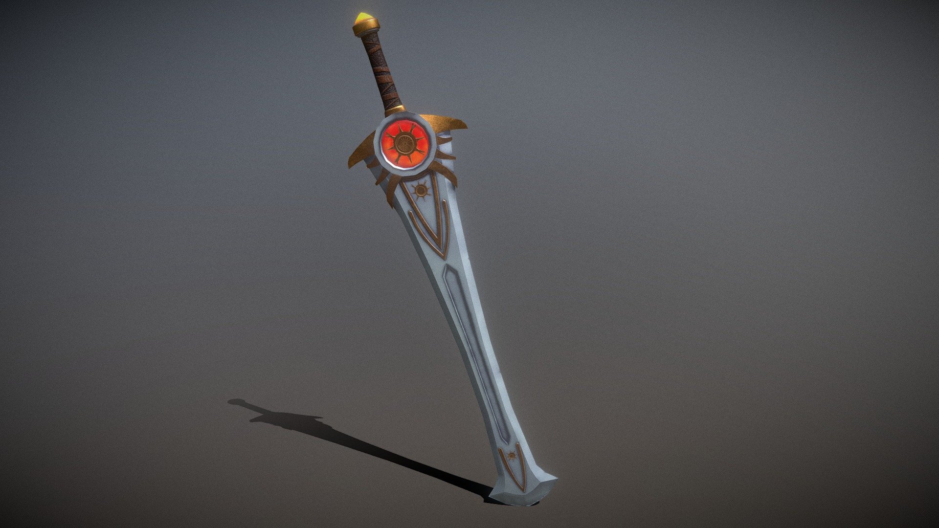 Sunrise Heavy Sword - Buy Royalty Free 3D model by Helyeouka [46a19fd ...