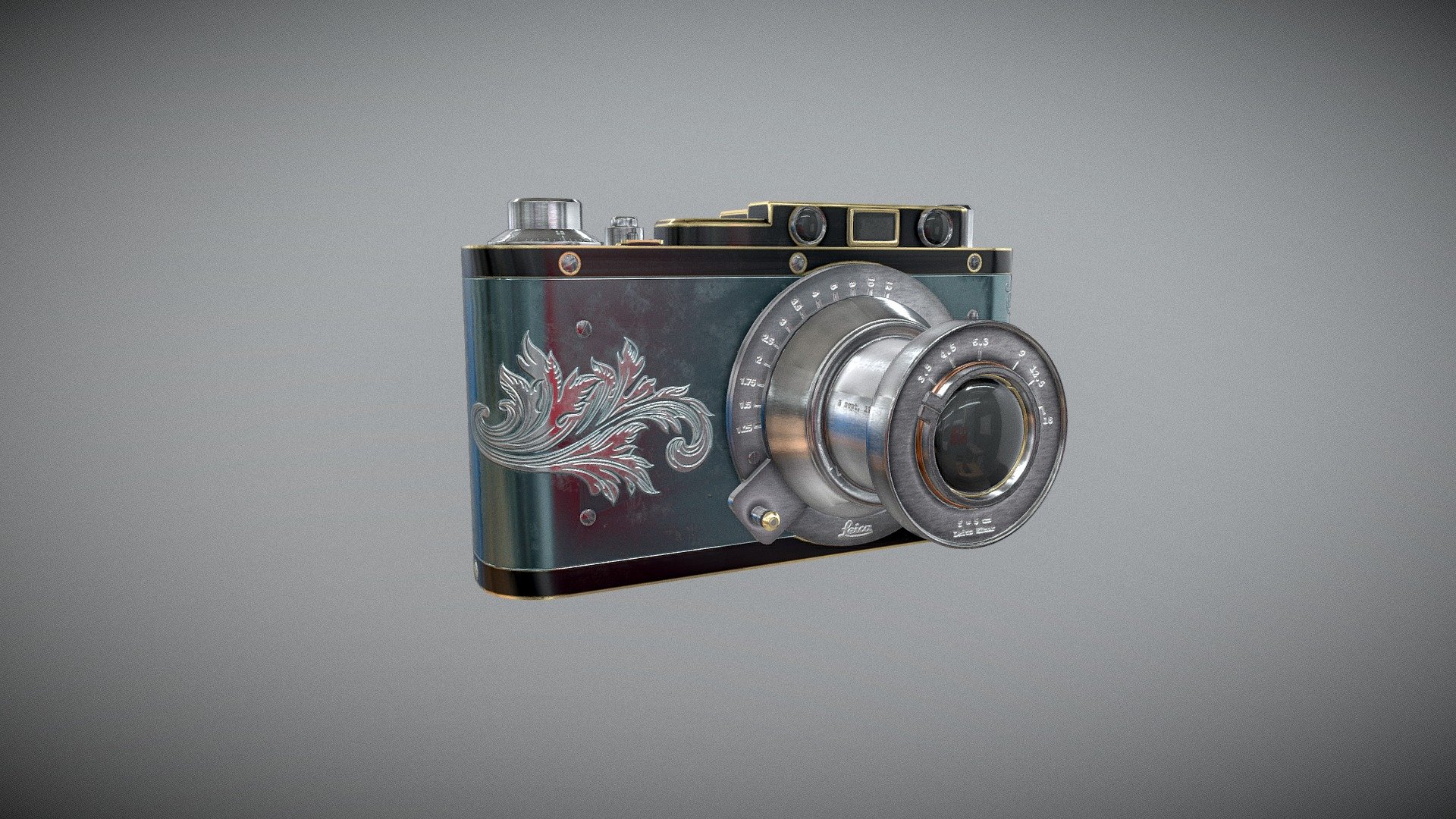 Old Vintage Camera - 3D model by aniket_rawat08 [46a2efc] - Sketchfab