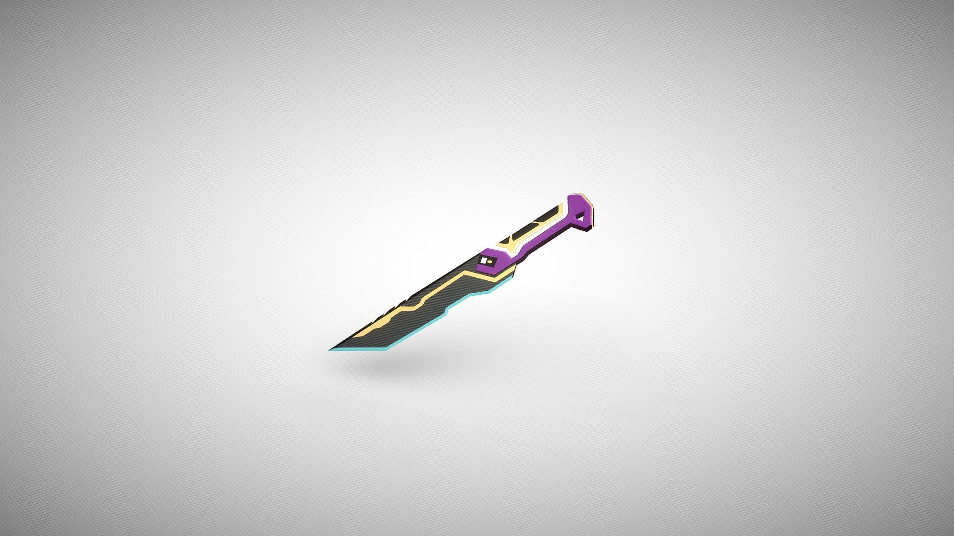 Valorant Glitchpop Dagger - Download Free 3D model by Dumb Yet Creative ...