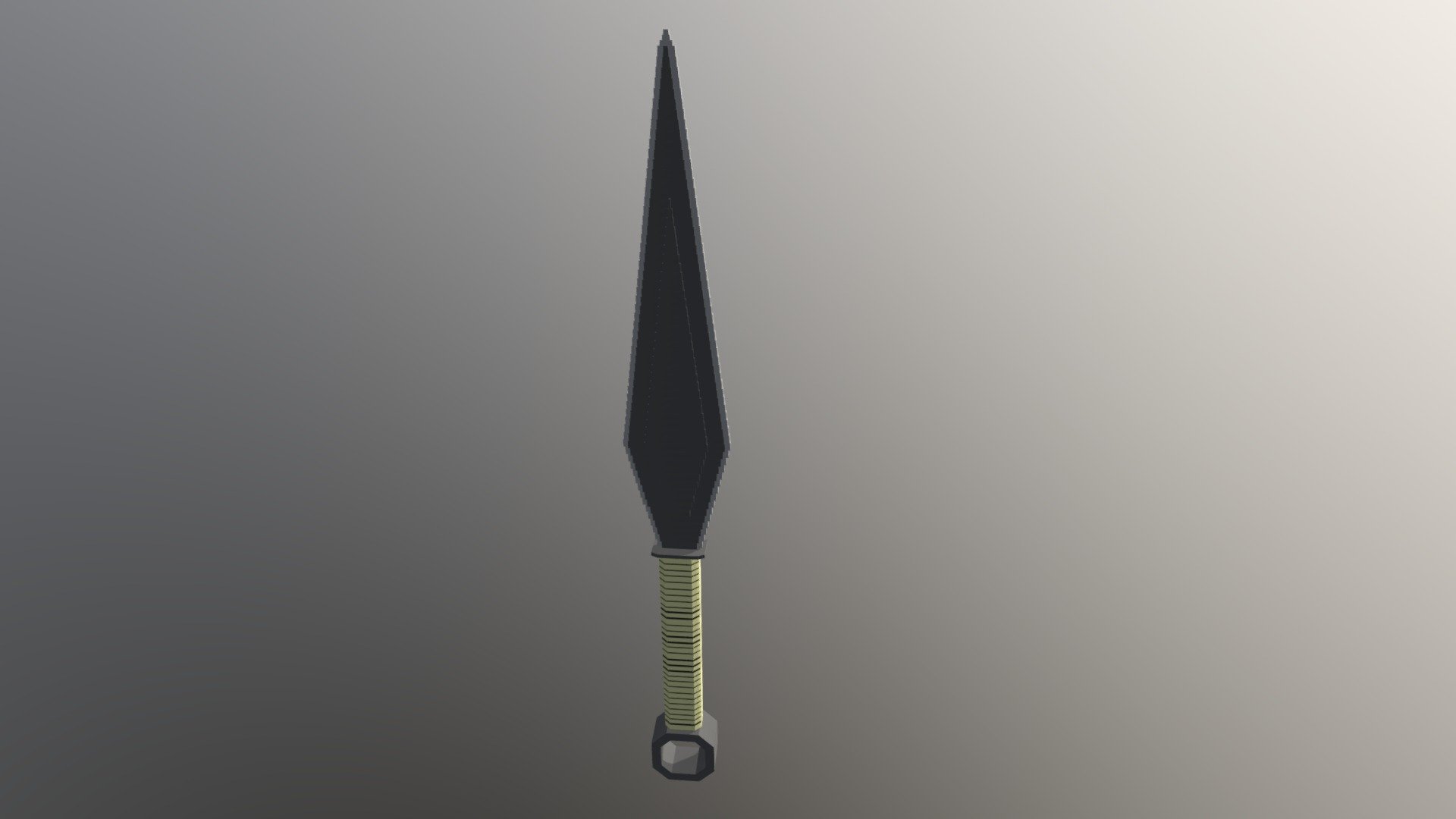 Kunai - 3D model by extrizzze [46a5303] - Sketchfab