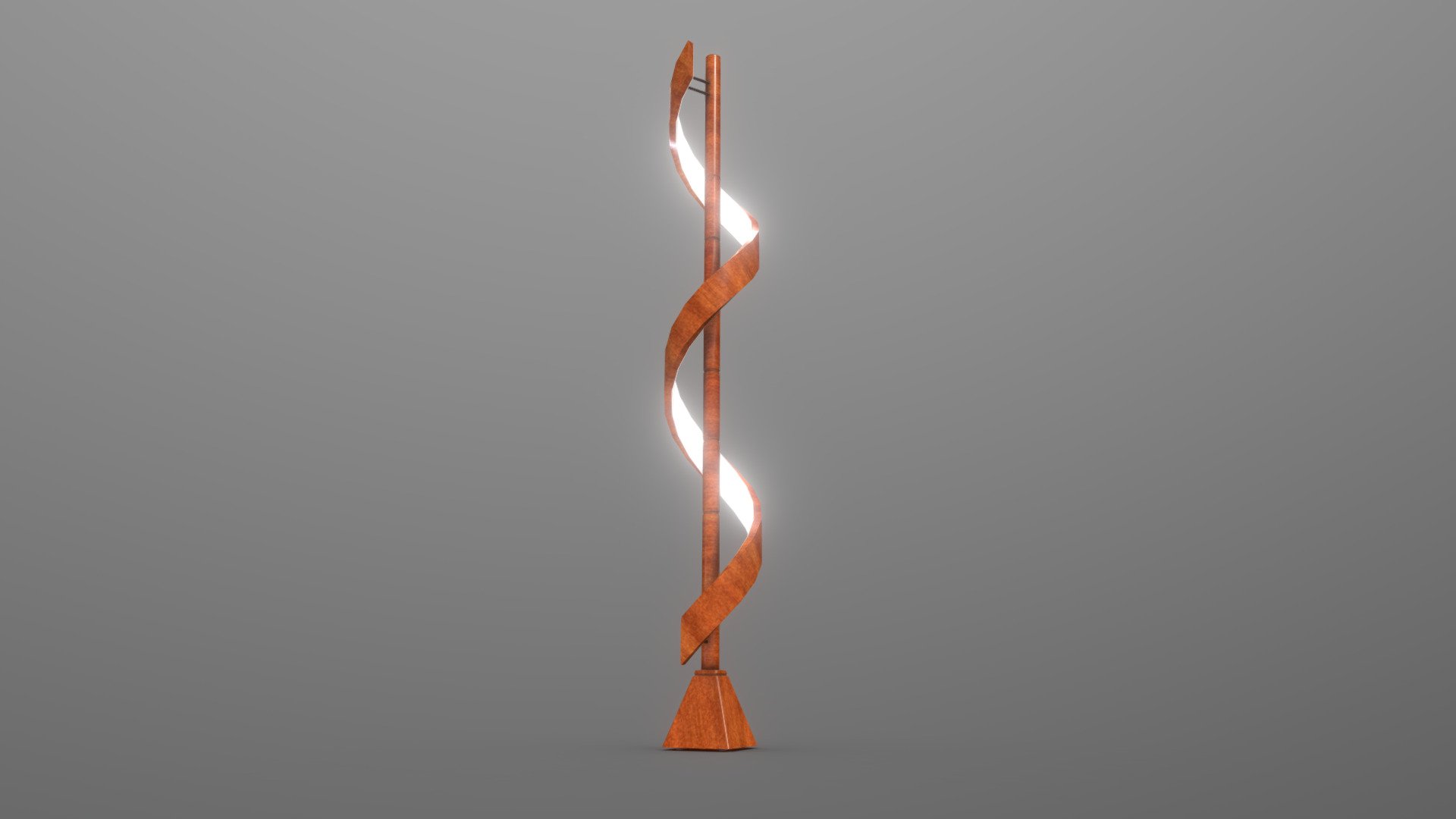 Twisted lamp - Download Free 3D model by FixIK* (@demynkyl) [46a54c4] - Sketchfab