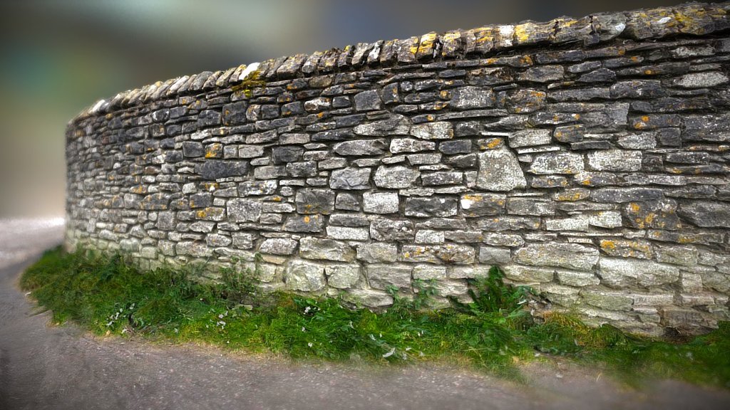 Middleham - Wall - 3D model by Paul (@paul3uk) [46a55a1] - Sketchfab