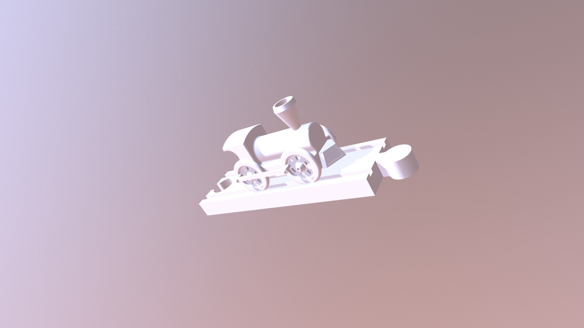 Mini Train With 1 Track - 3D model by Jackwallen465 [46a56d0] - Sketchfab
