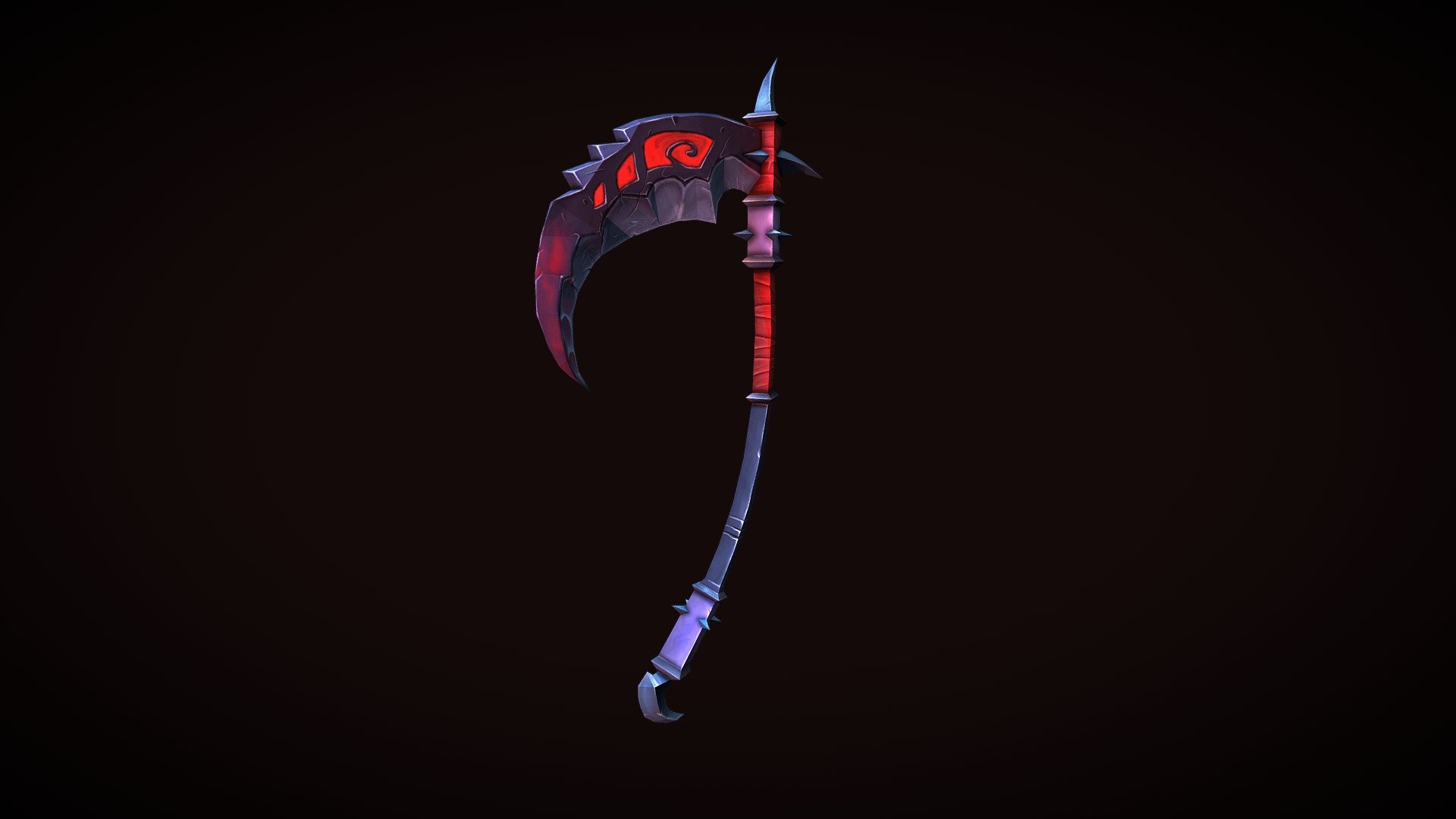 Stylized Scythe - 3D model by Jacob Miller (@millerjd21) [46a5ba2 ...