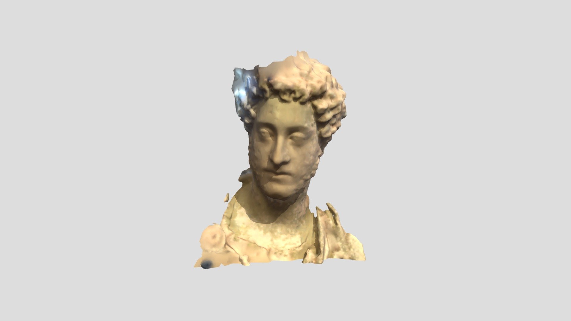 Commodus Bust - Download Free 3D model by ccsnyder [46a5bbb] - Sketchfab
