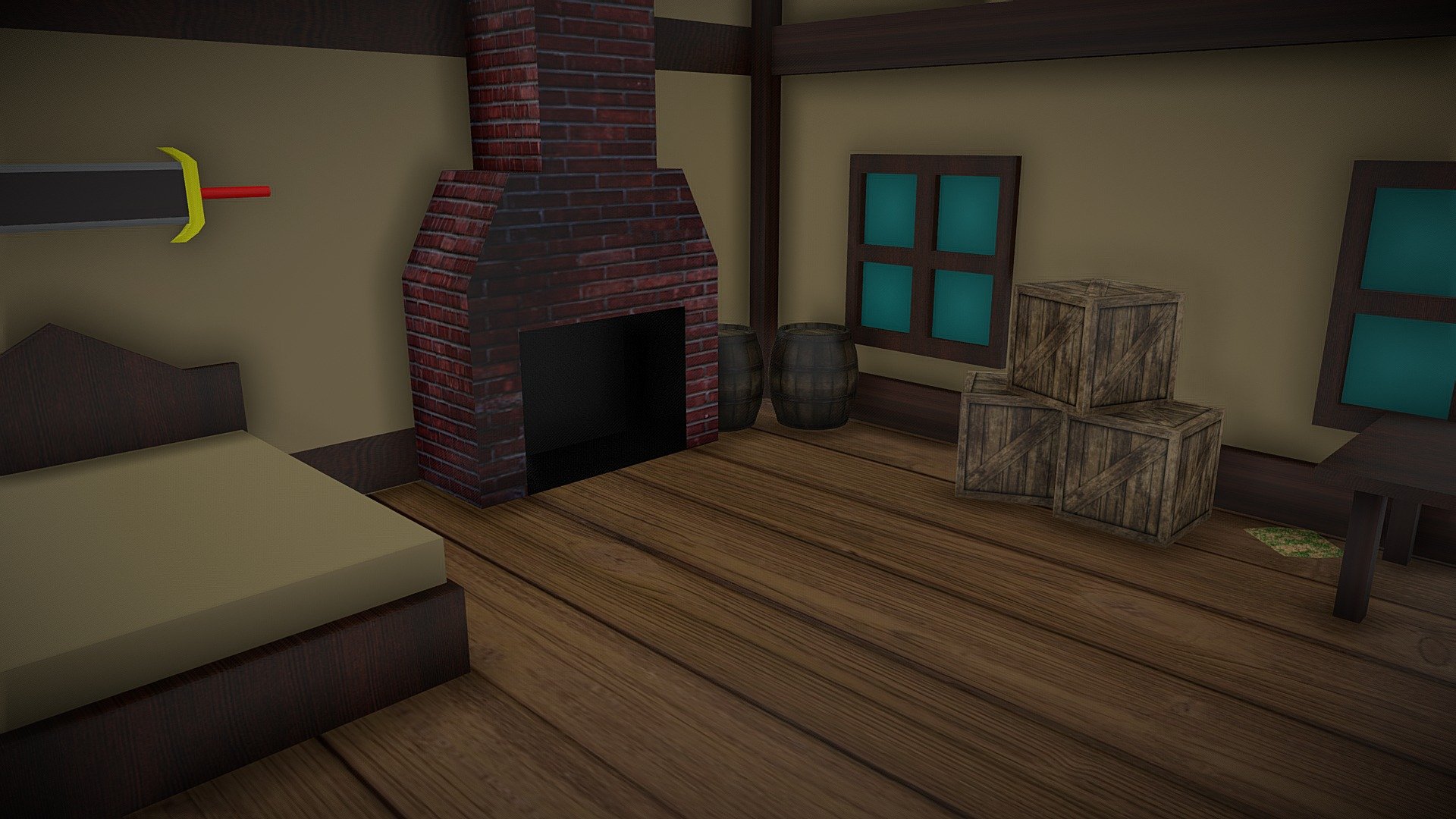 Blacksmith House - 3D model by The Design Wonderer (@TDW37) [46a6583 ...