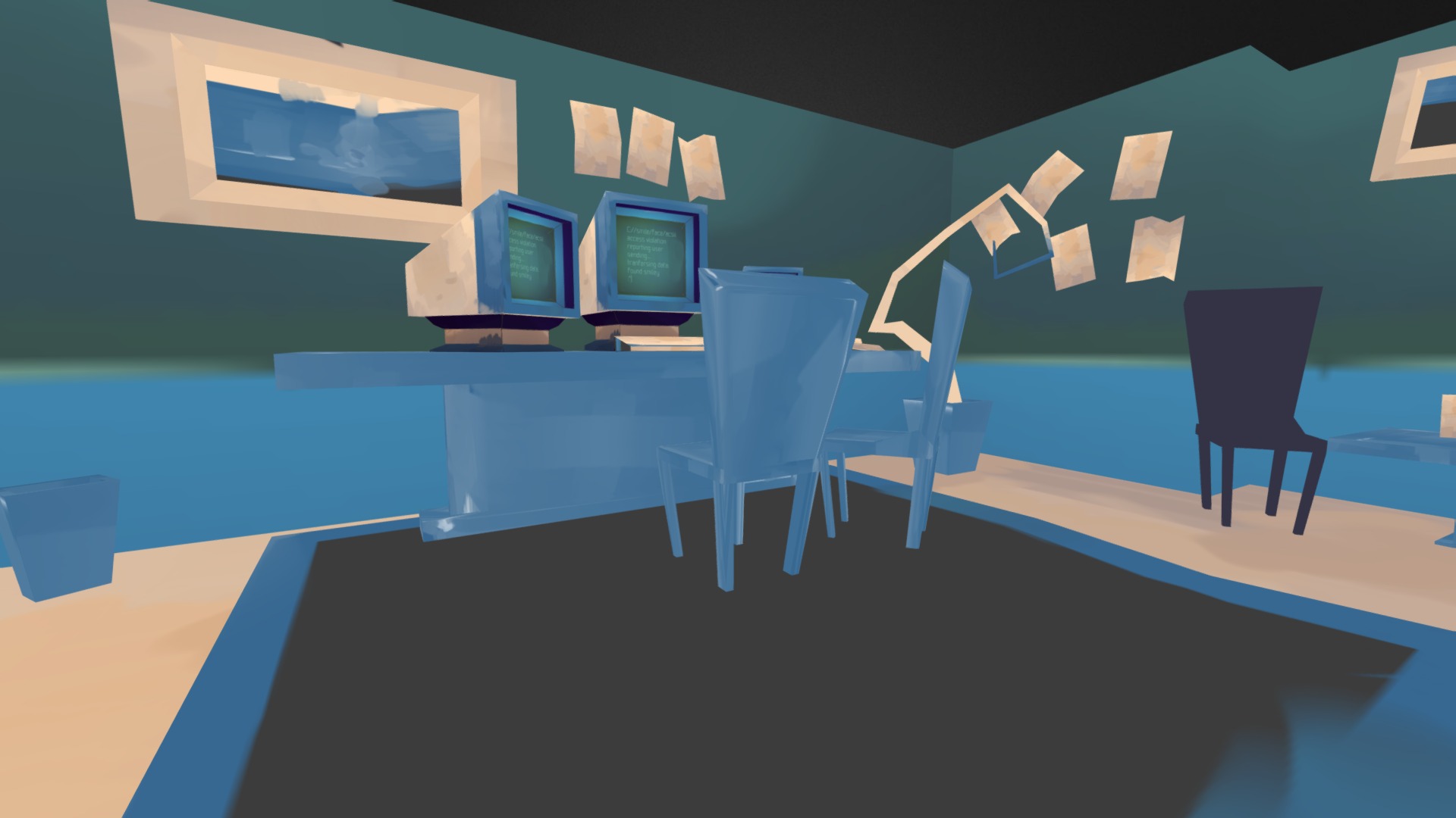Computerscene - 3D model by brokemypencil [46a7519] - Sketchfab