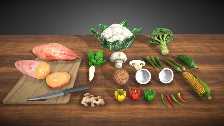 Chilli 3D models - Sketchfab