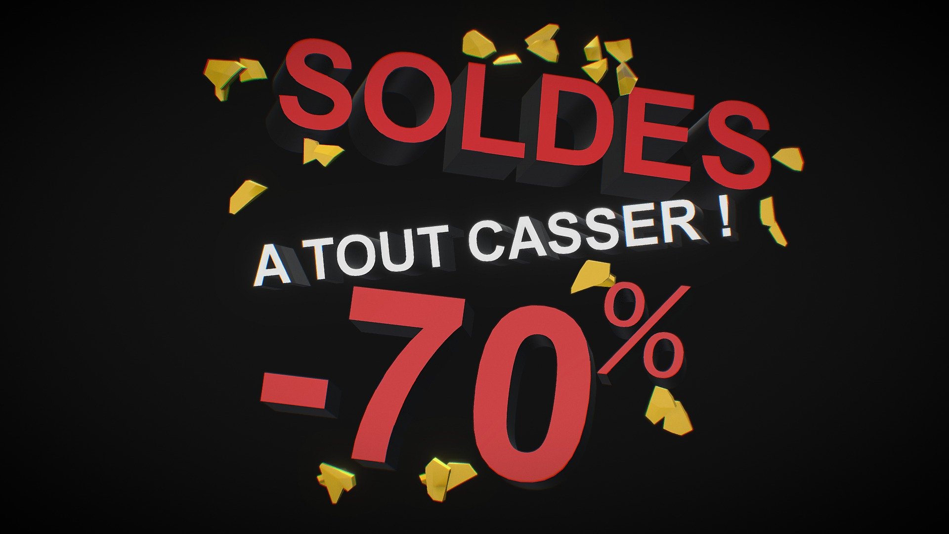 Soldes (But) - Download Free 3D model by Jonathan Geoffroy ...