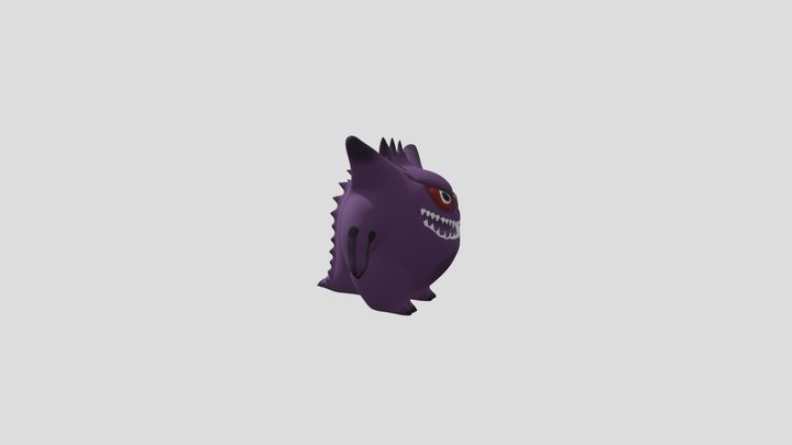 Gengar 3D models - Sketchfab