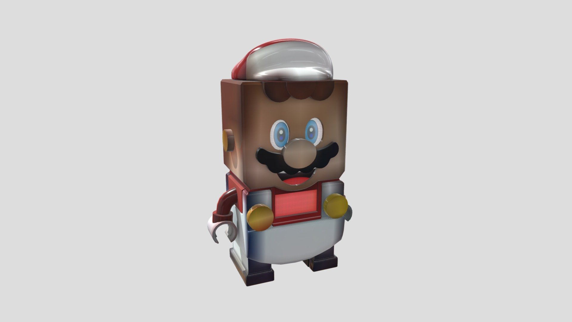 Lego Super Mario. - Download Free 3D model by Dr. Heinz Doofenshmirtz ...