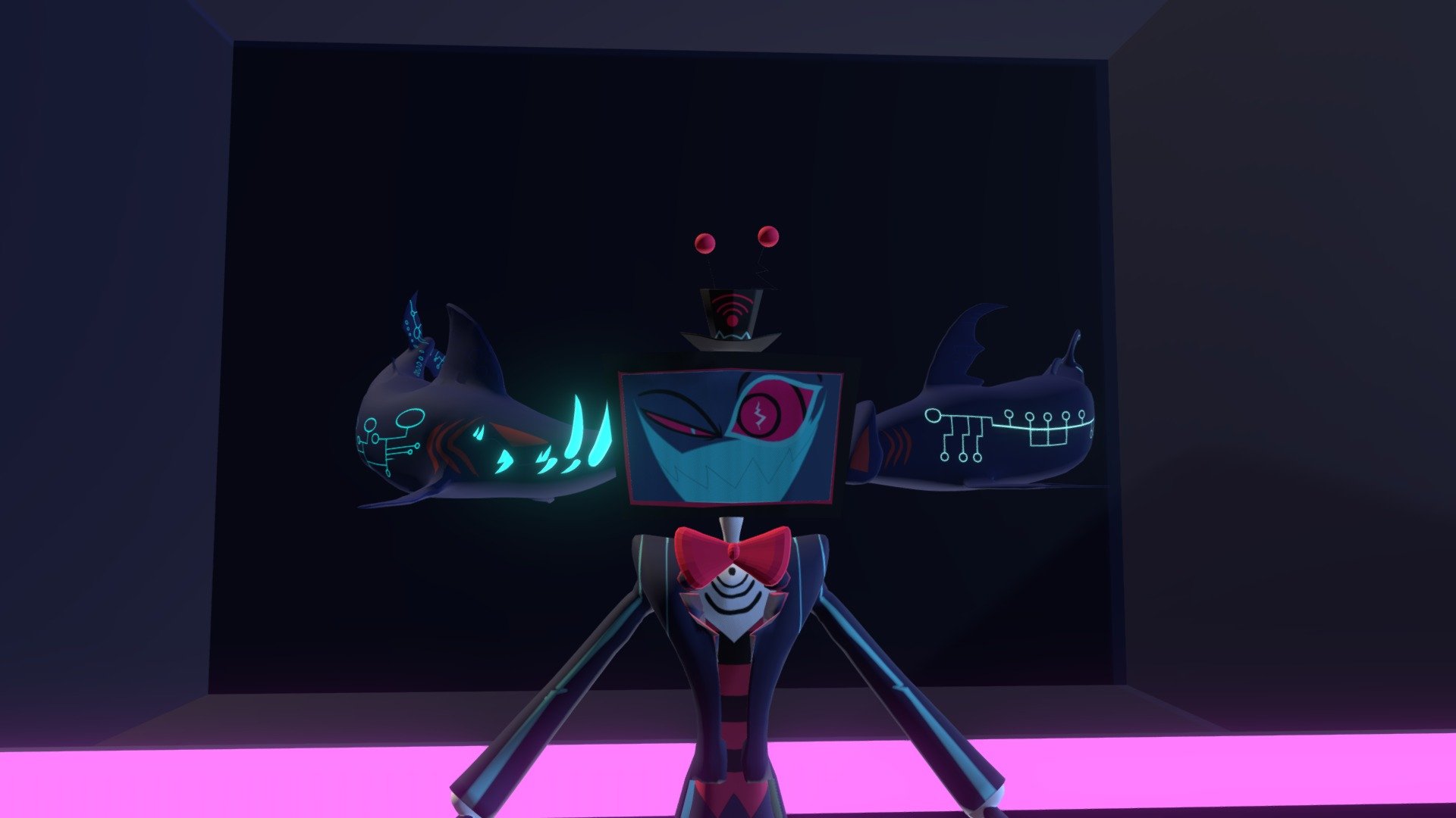 Vox (Hazbin Hotel) - 3D model by ladydarkness (@ladydarkness_99 ...