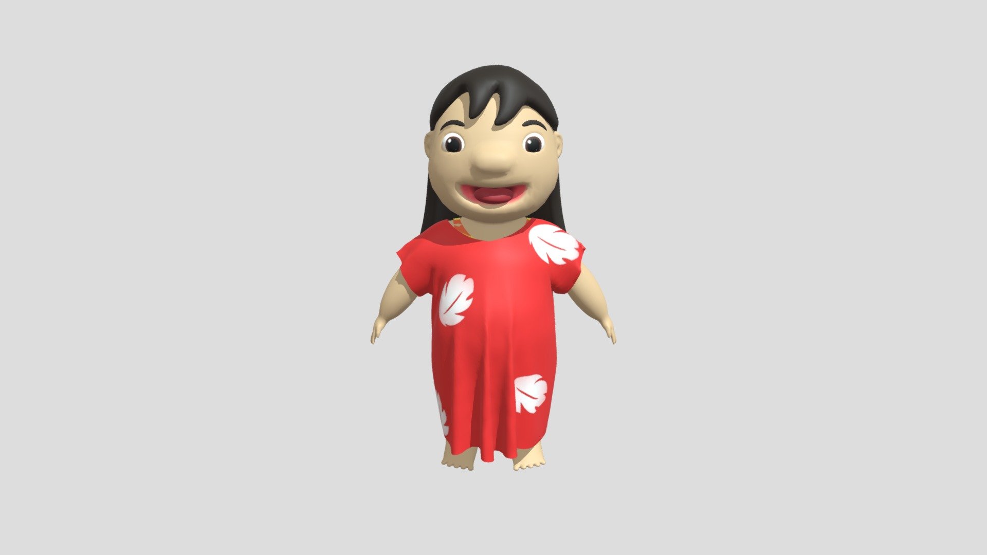 lilo - 3D model by alicebotella [46ace19] - Sketchfab