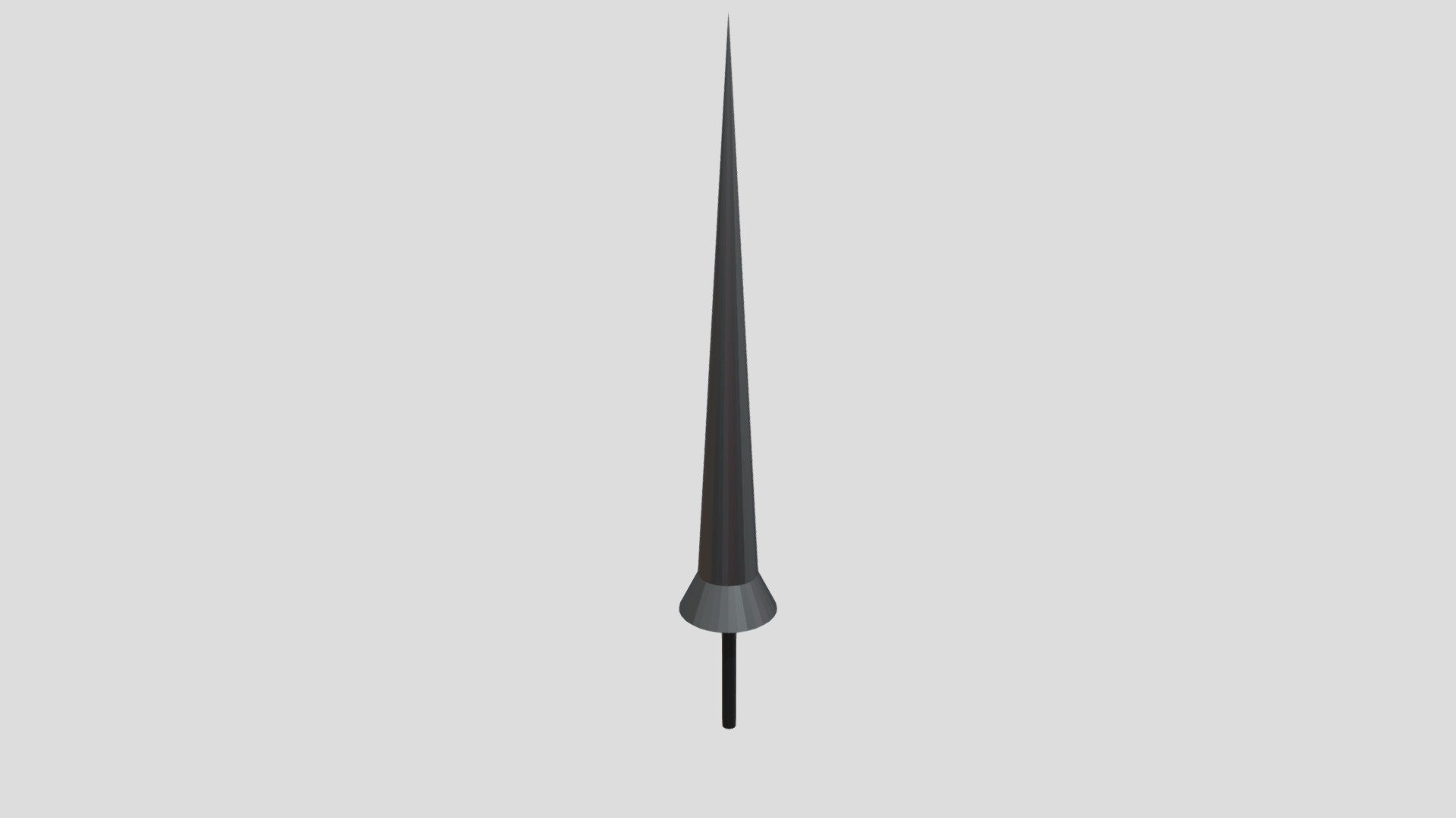 Low-Poly Lance - Download Free 3D model by SomeoneSae [46af155] - Sketchfab
