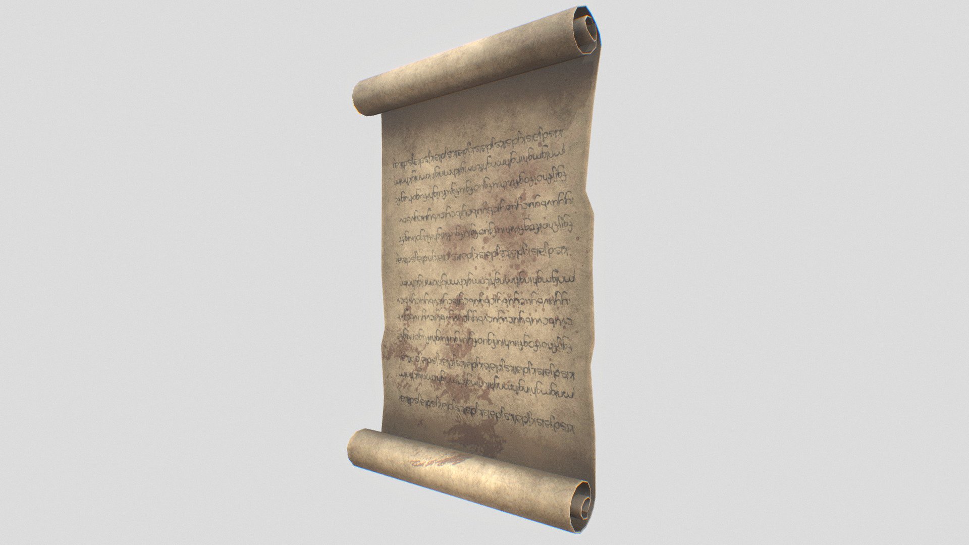 Fantasy scroll - Buy Royalty Free 3D model by Anima Z (@Anima-Z ...