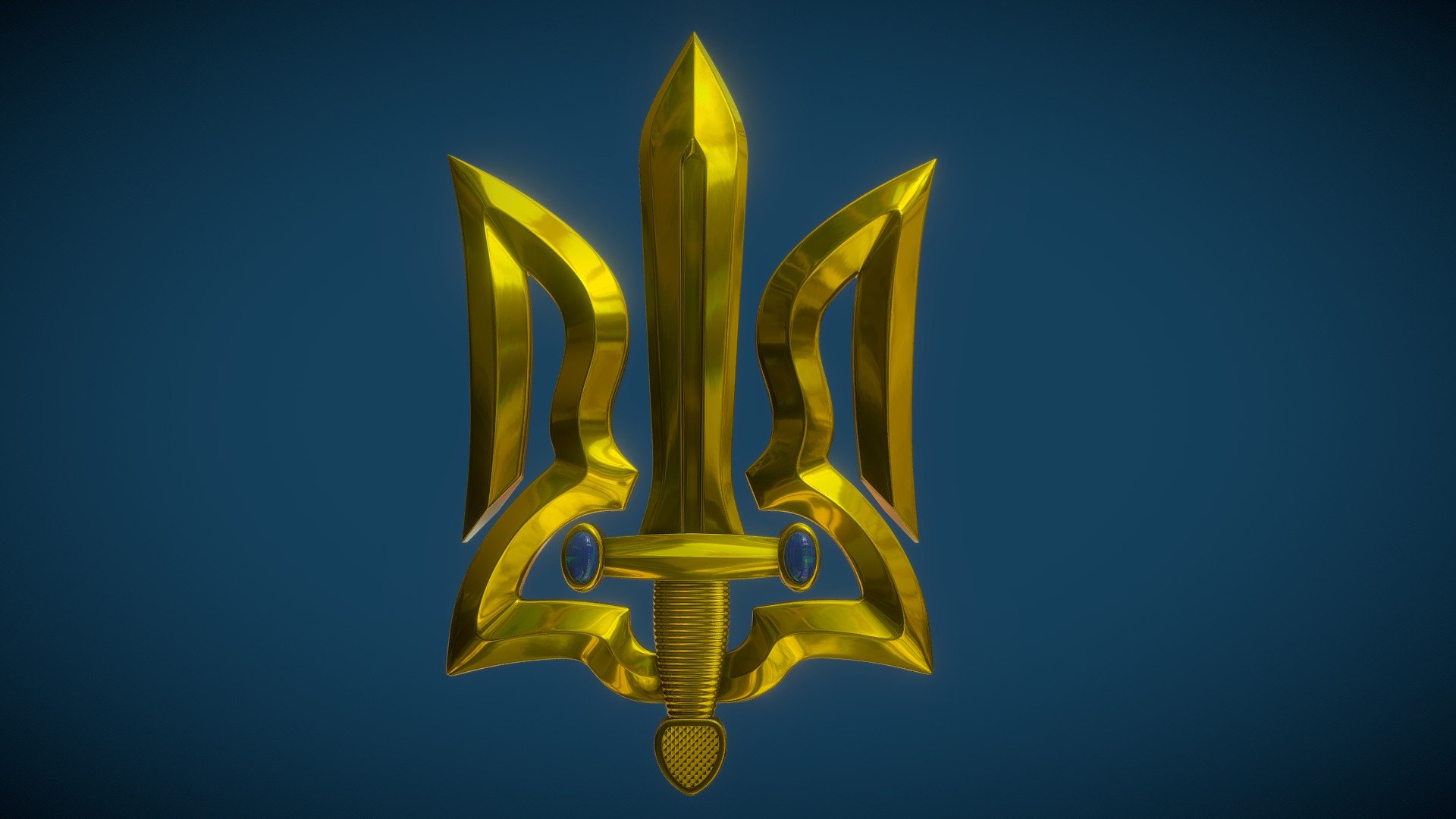 Trident - Download Free 3D model by Mr.Ten [46afde1] - Sketchfab