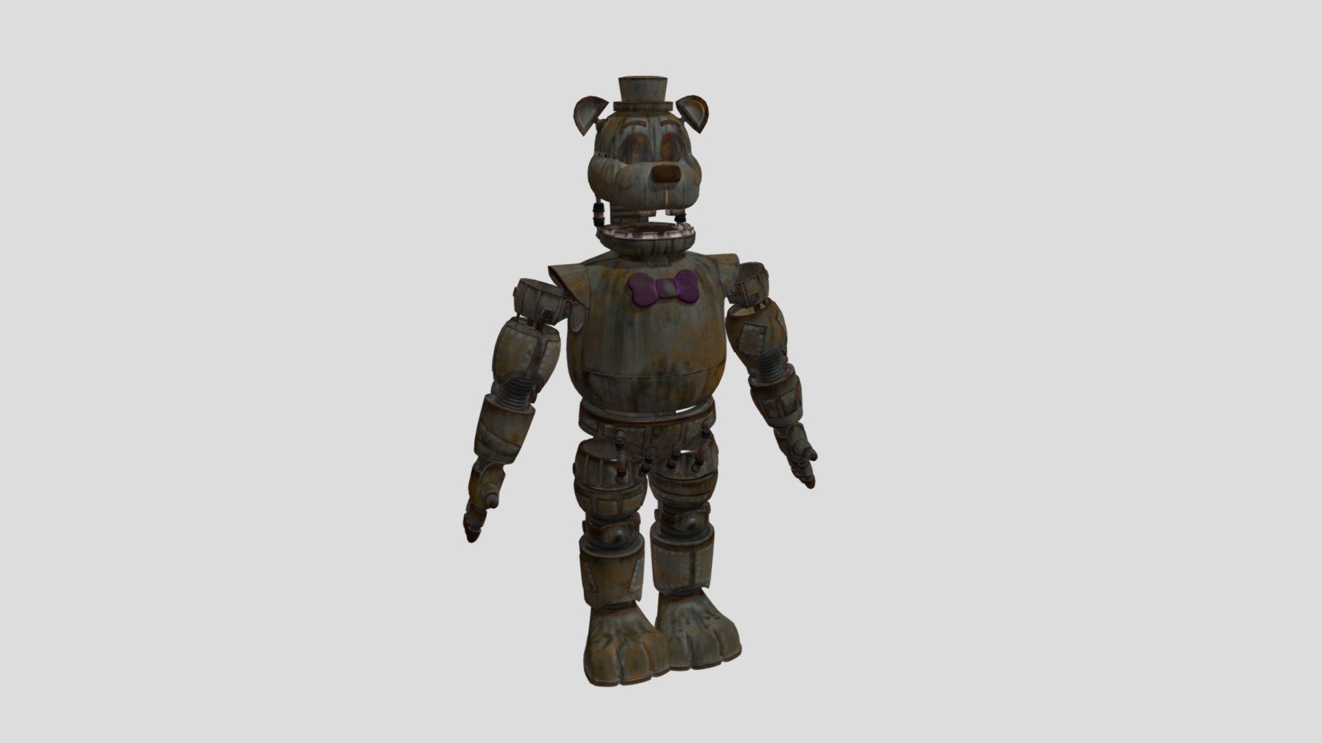 Proto Fredbear [FNaF: Secret Of The Mimic] - Download Free 3D model by ...