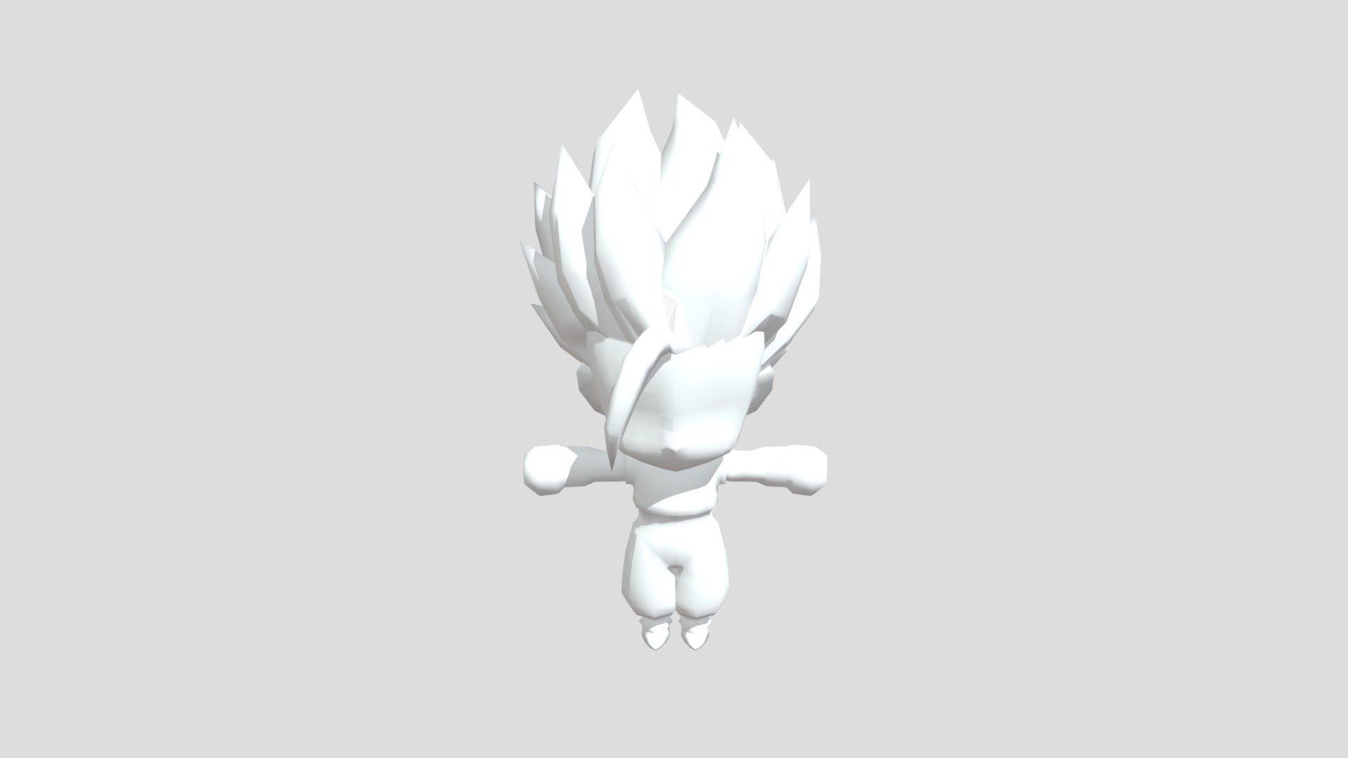 DBFZ_ Menu_ Gohan Teen SS2_DAE - 3D model by Scraptrap_233 [46b3254 ...