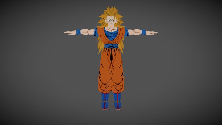 Goku 3D models - Sketchfab