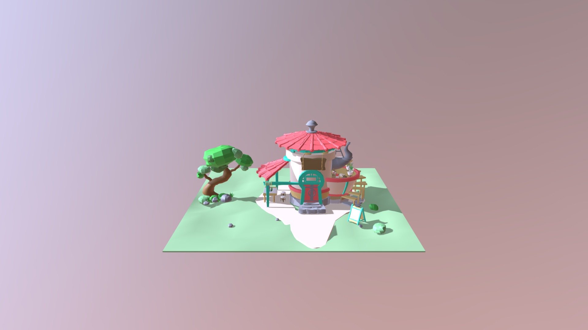 Little House - 3D model by Nancy.Rojas [46b47b9] - Sketchfab
