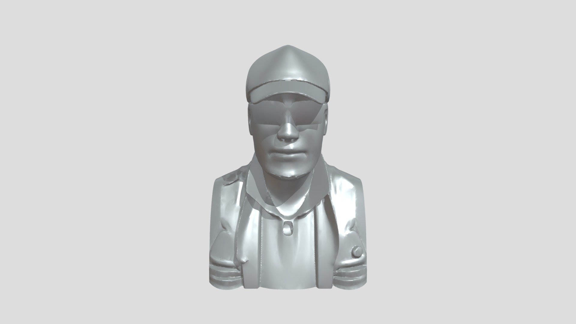 man wearing sunglasses and cap - 3D model by jair.humberto.toro ...